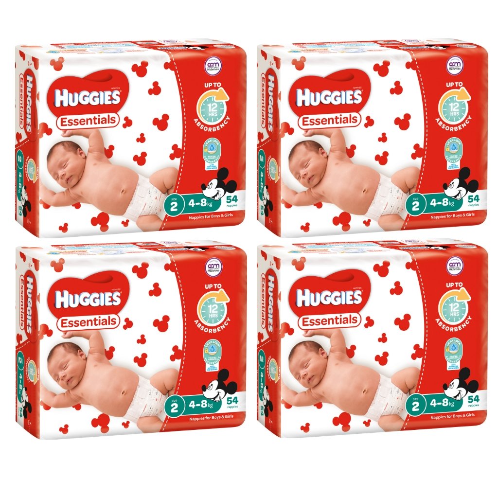 Huggies Nappies Absorb & store away moisture while fresh - The Nappy Shop