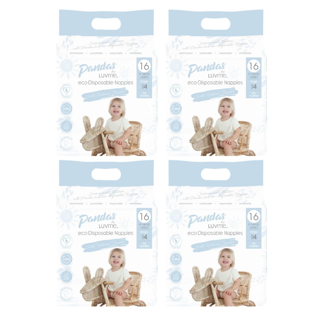 Luvme Baby Wipes | Pandas Nappy Pants | Pandas Nappies - The Nappy Shop